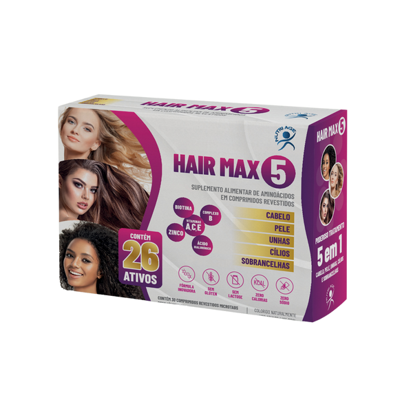 HAIR MAX 5 | Qualidade Garantida Nutriage